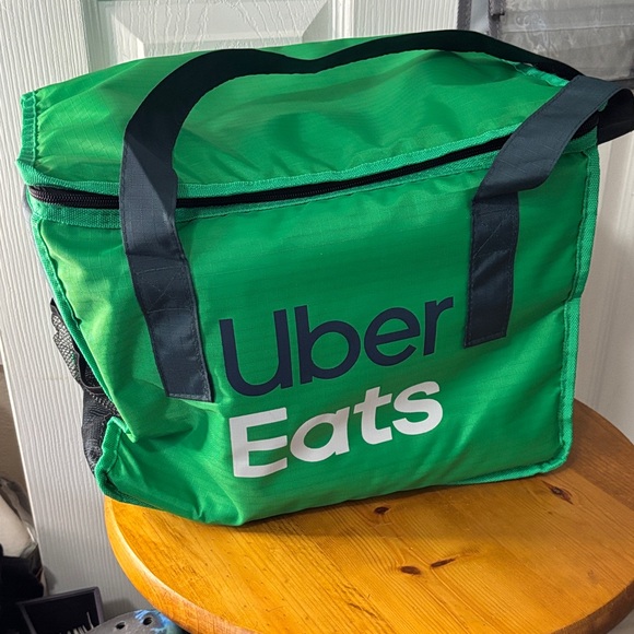 Uber Eats | Bags | Uber Eats Green Insulated Delivery Bag | Poshmark